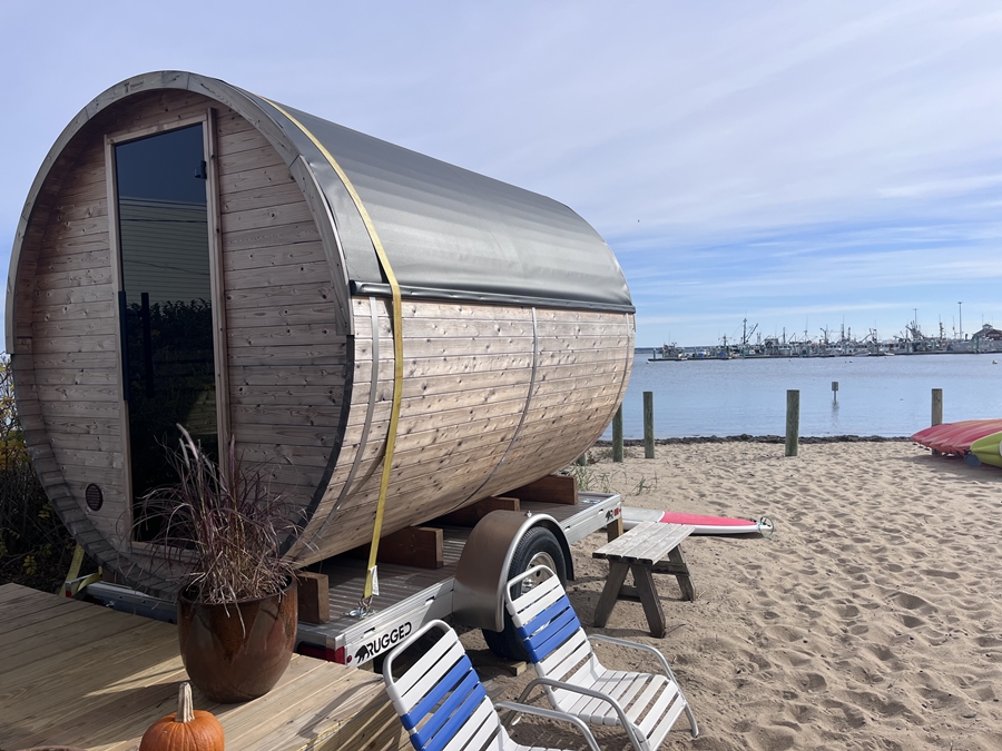A Months-Long Process Leads to a Sauna on the Beach - The Provincetown ...