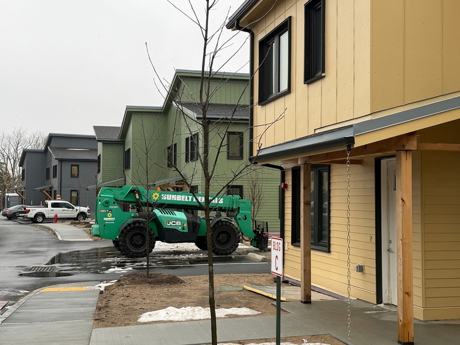 Town Leaders Tour Lawrence Hill Apartments - The Provincetown Independent