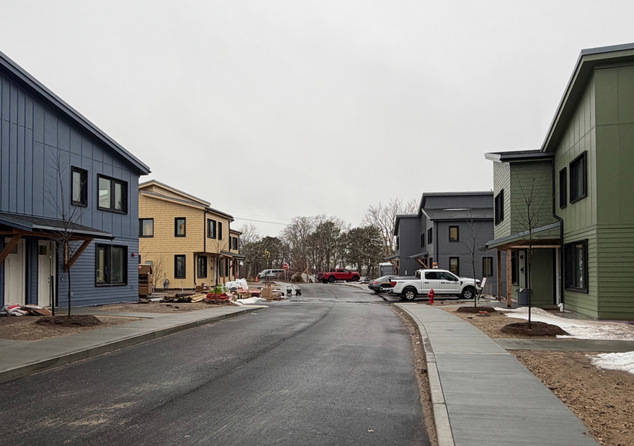 Town Leaders Tour Lawrence Hill Apartments - The Provincetown Independent