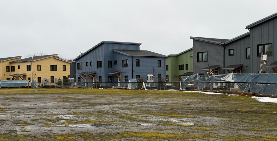 Town Leaders Tour Lawrence Hill Apartments - The Provincetown Independent